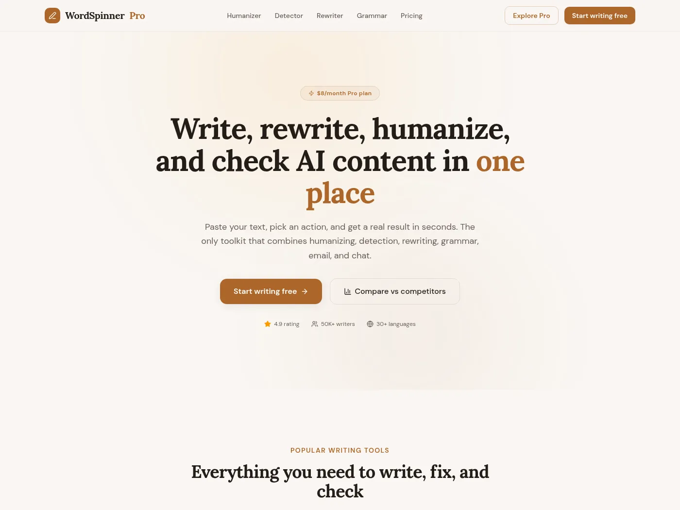 WordSpinner Pro