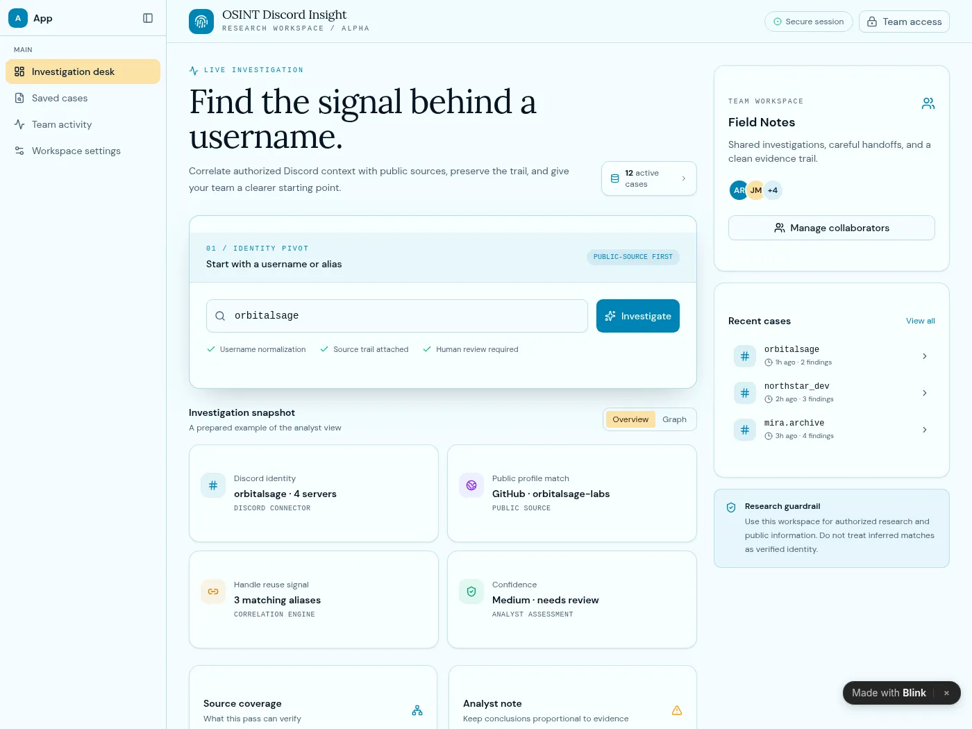 OSINT Discord Insight