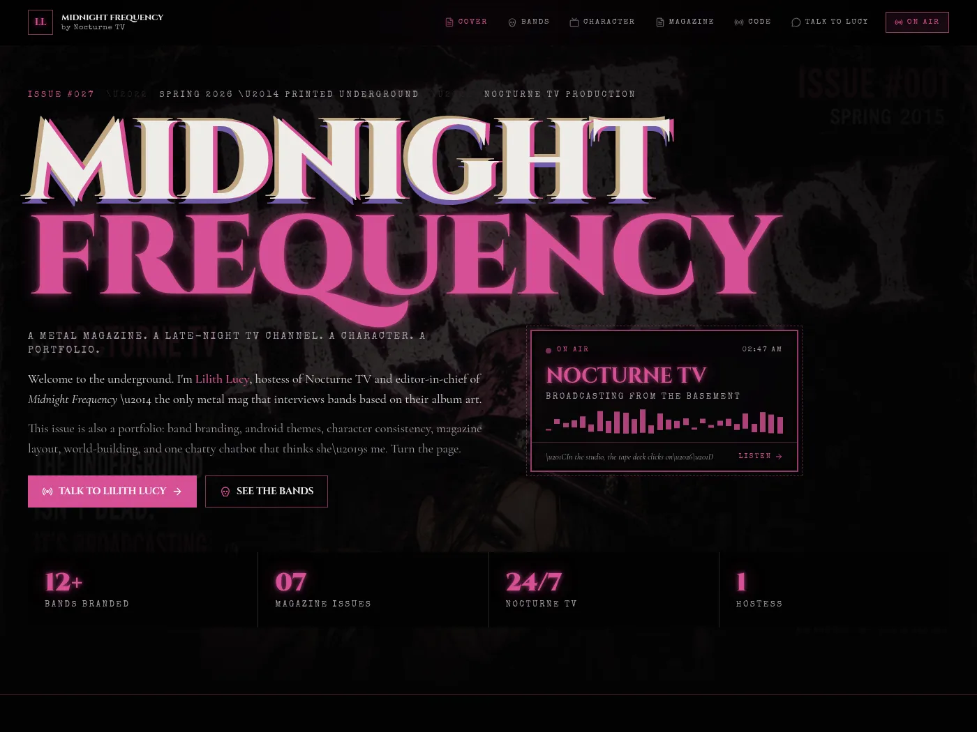 Midnight Frequency Portfolio