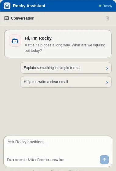Rocky Windows Assistant