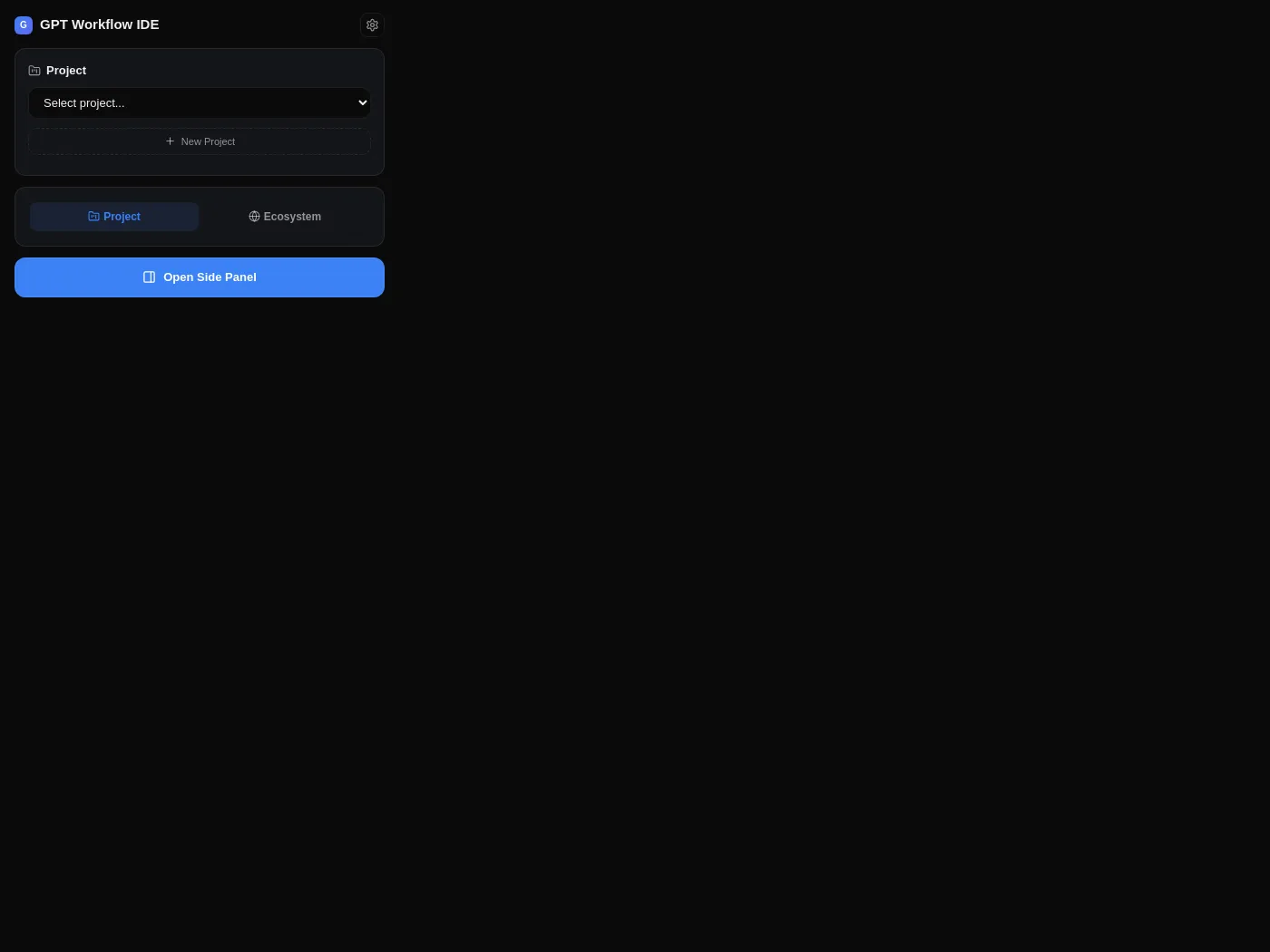 GPT Workflow IDE