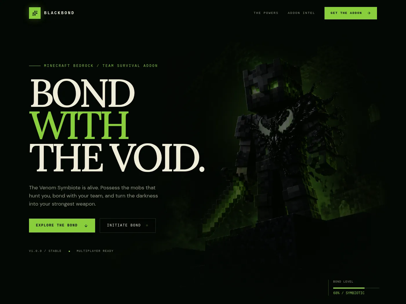 Venom Symbiote Addon