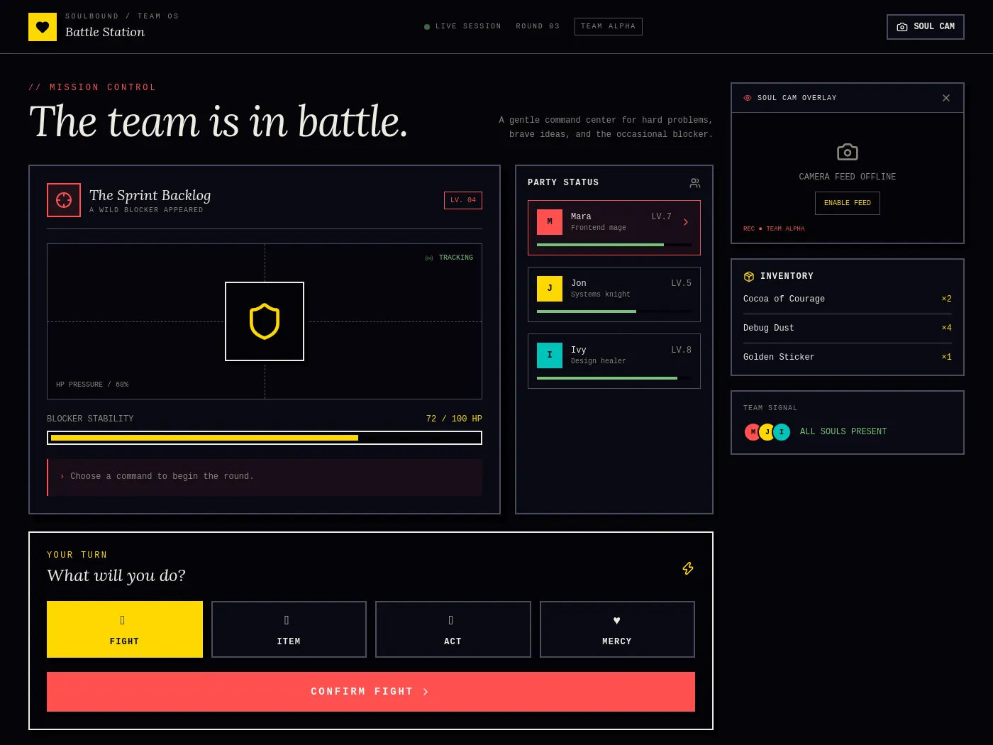 Undertale UI Arcade