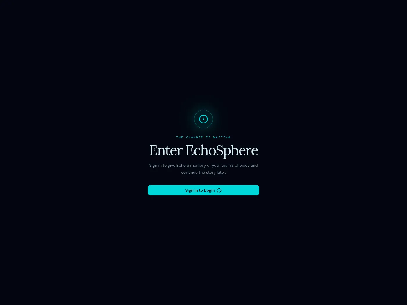 EchoSphere AI Game