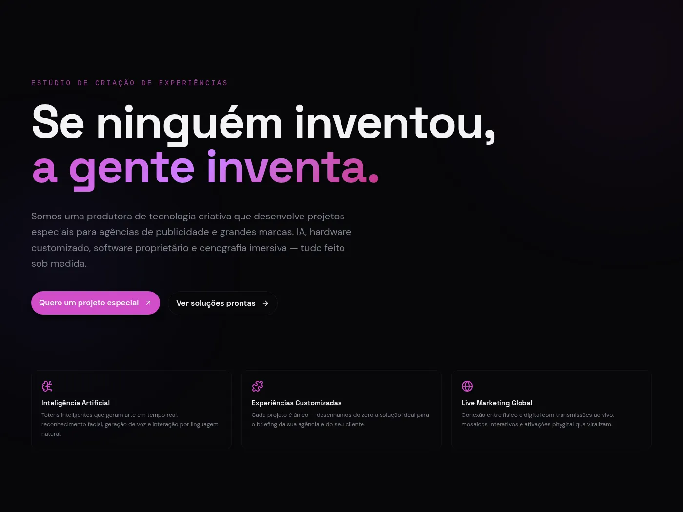 Midias Inovadoras Redesign