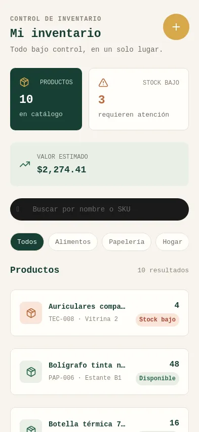 Inventario Fácil
