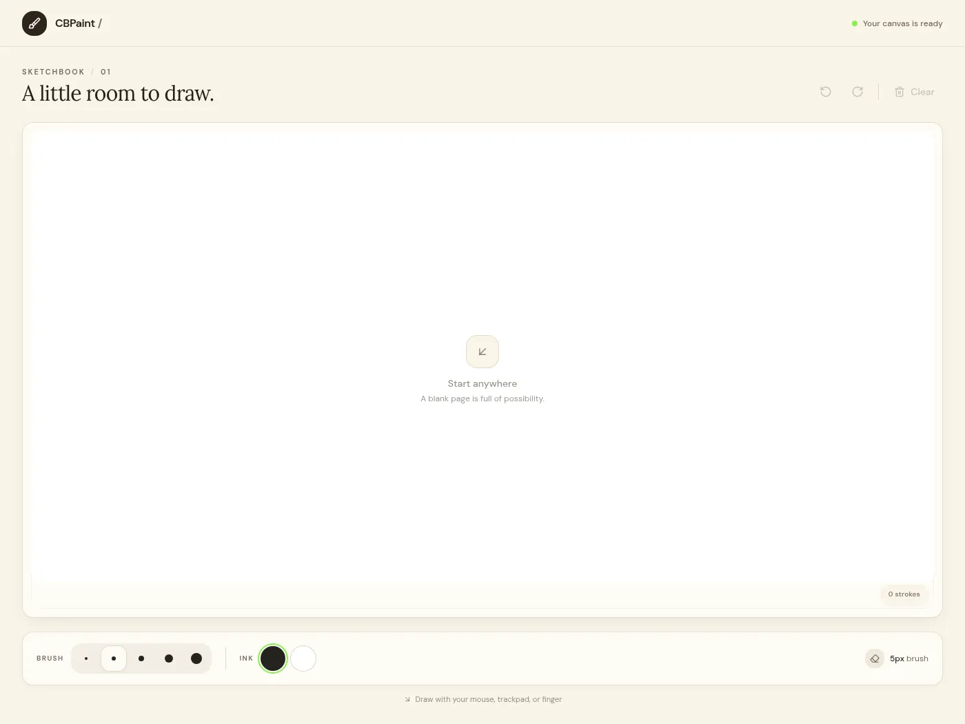 CBPaint Web Drawing Board