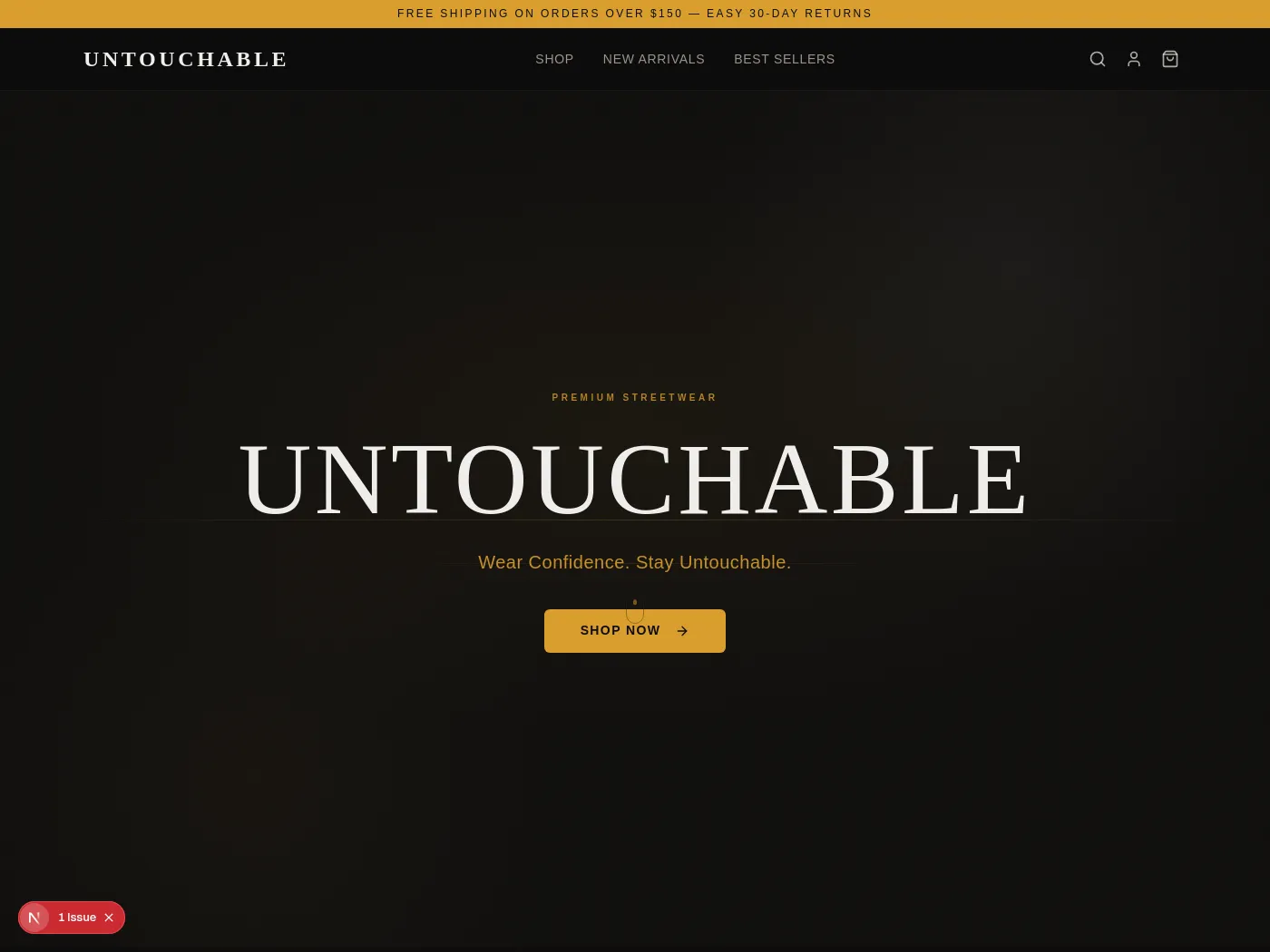 UNTOUCHABLE Fashion Store