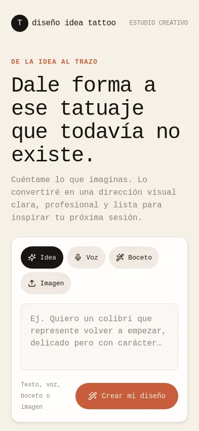 Diseño Idea Tattoo
