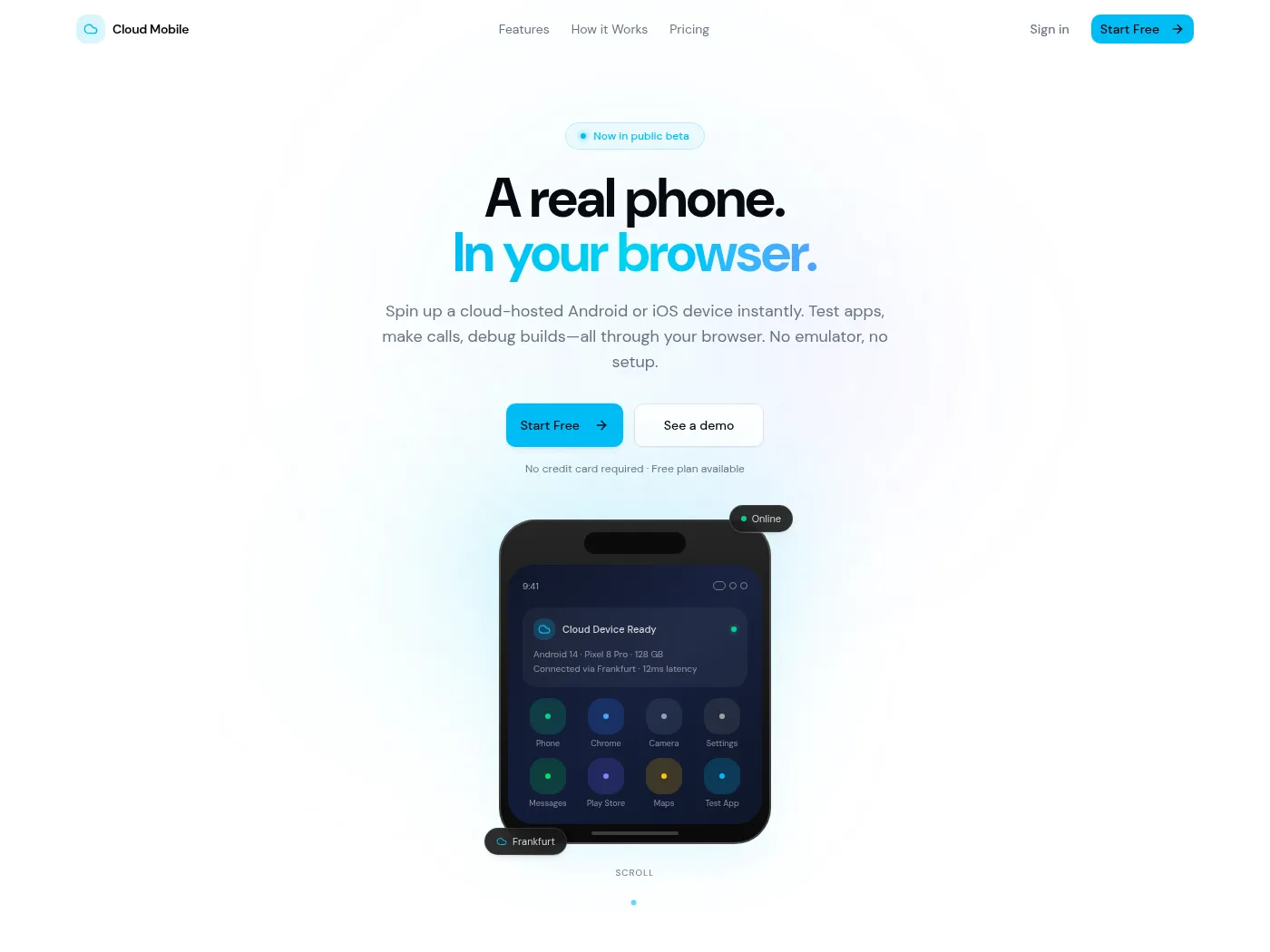 Cloud Mobile Experience