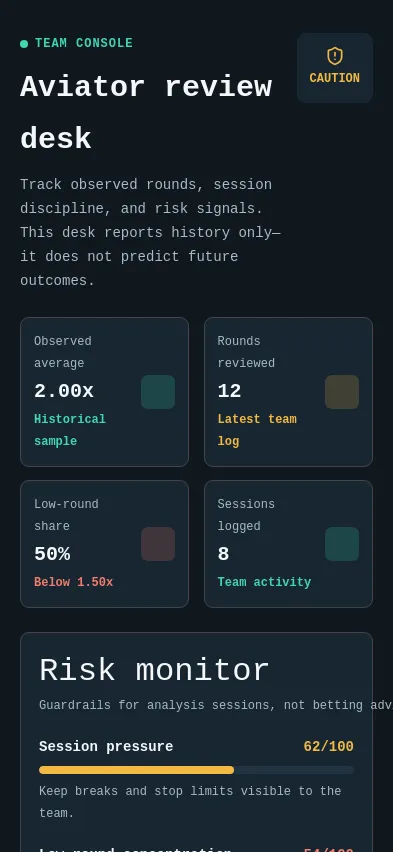 Aviator Signal Predictor