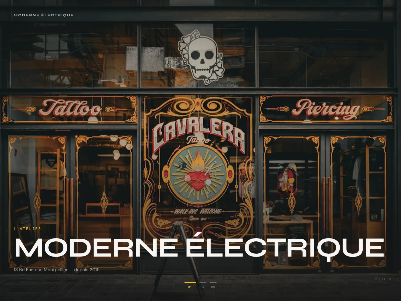 Moderne Electrique Tattoo Site