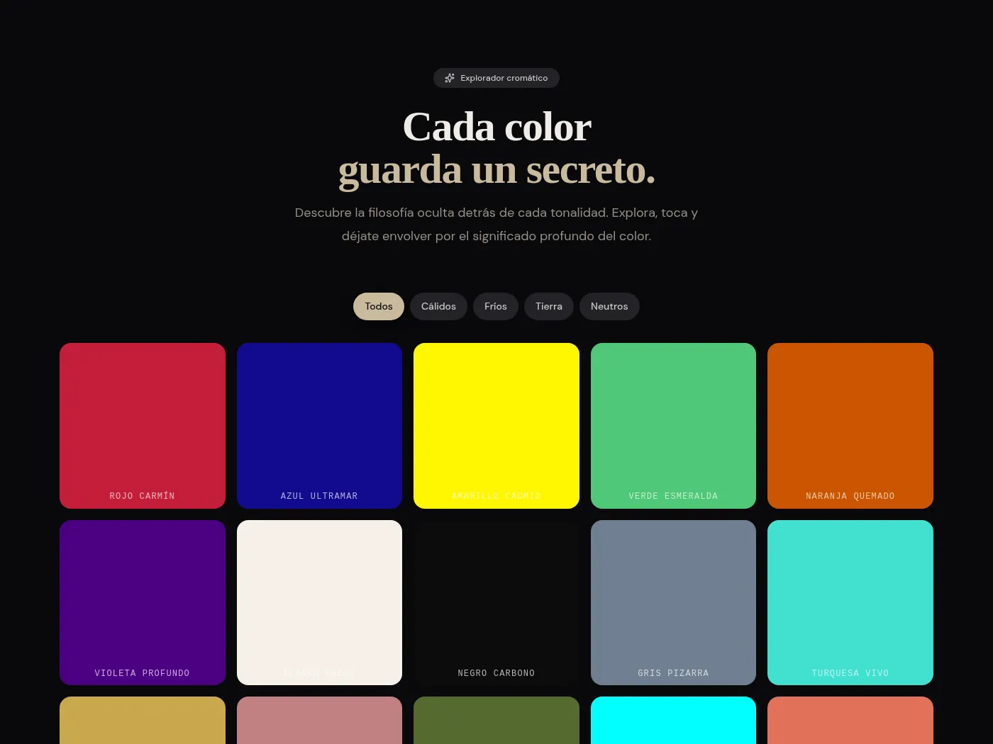 ColorSense Web