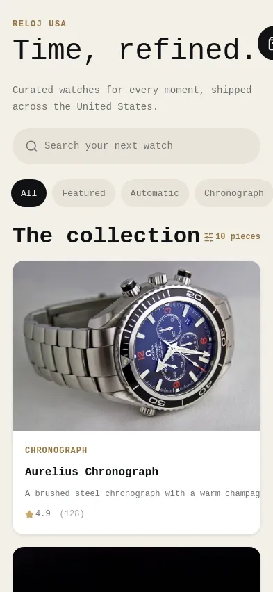 Reloj USA Market