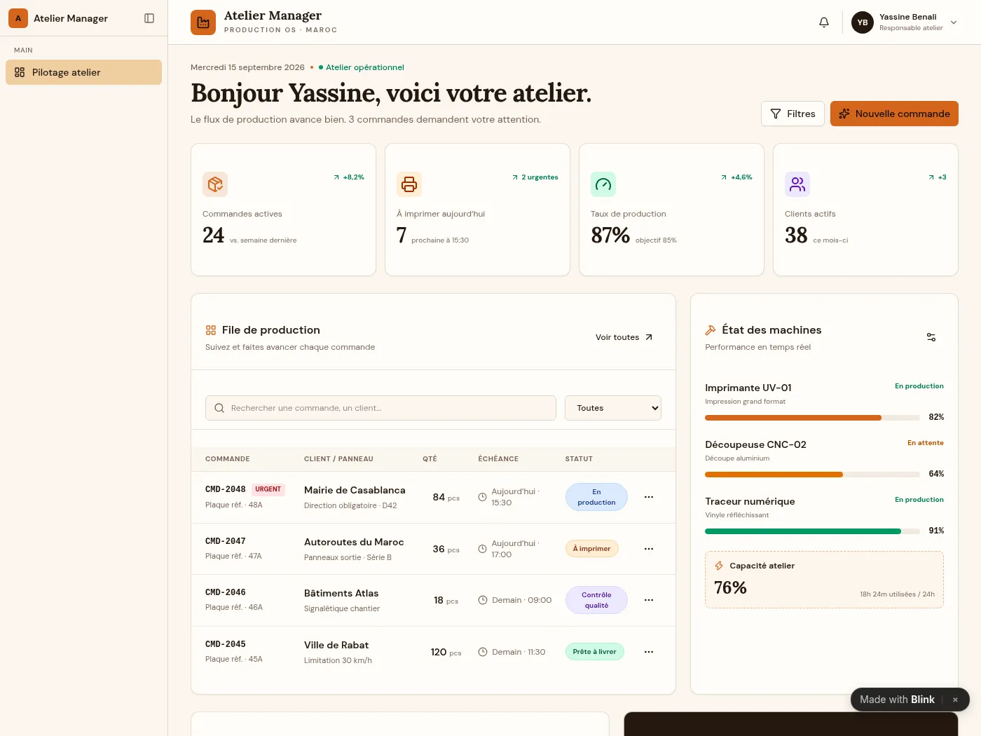 Atelier Manager Pro