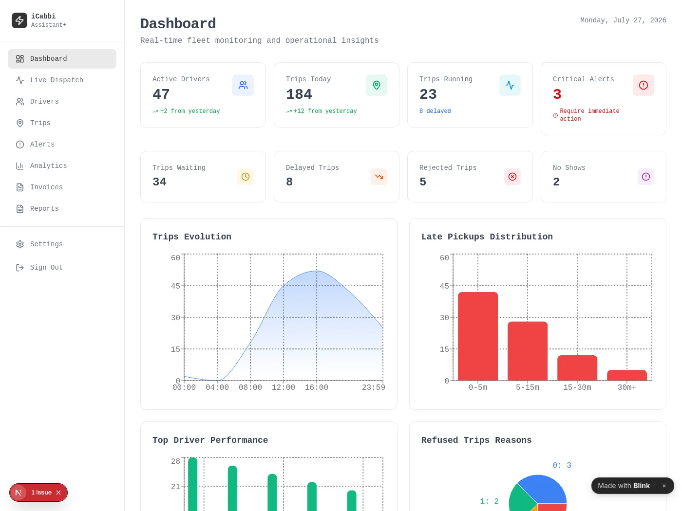 iCabbi Assistant+