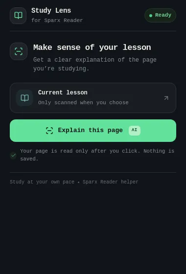 Sparx Study AI Helper
