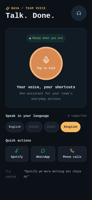 Polyglot Voice Assistant