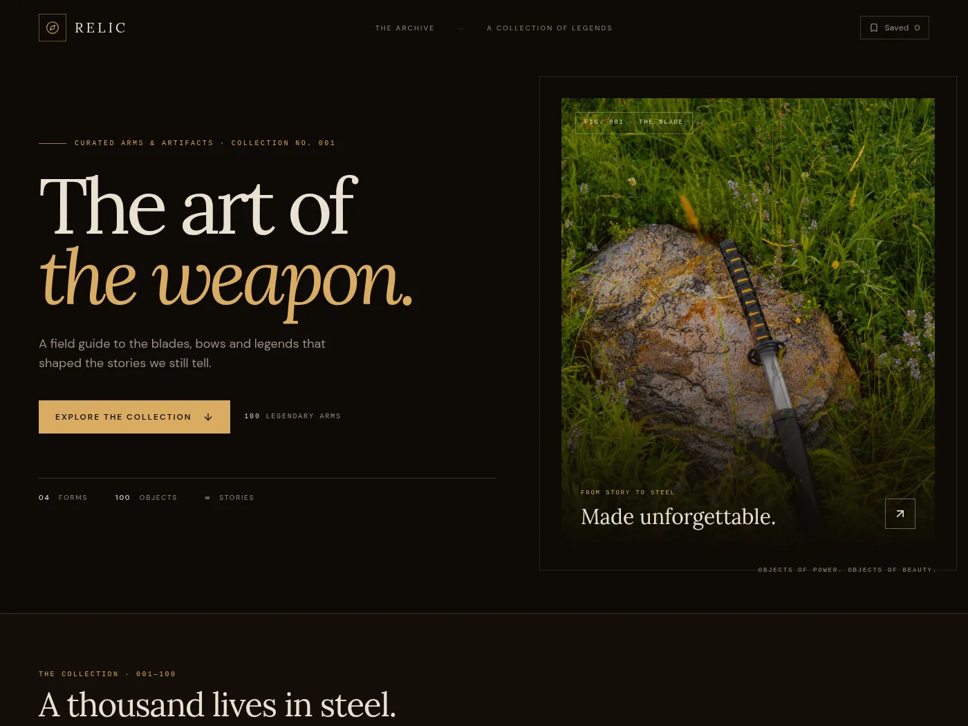 Legendary Weapons Gallery
