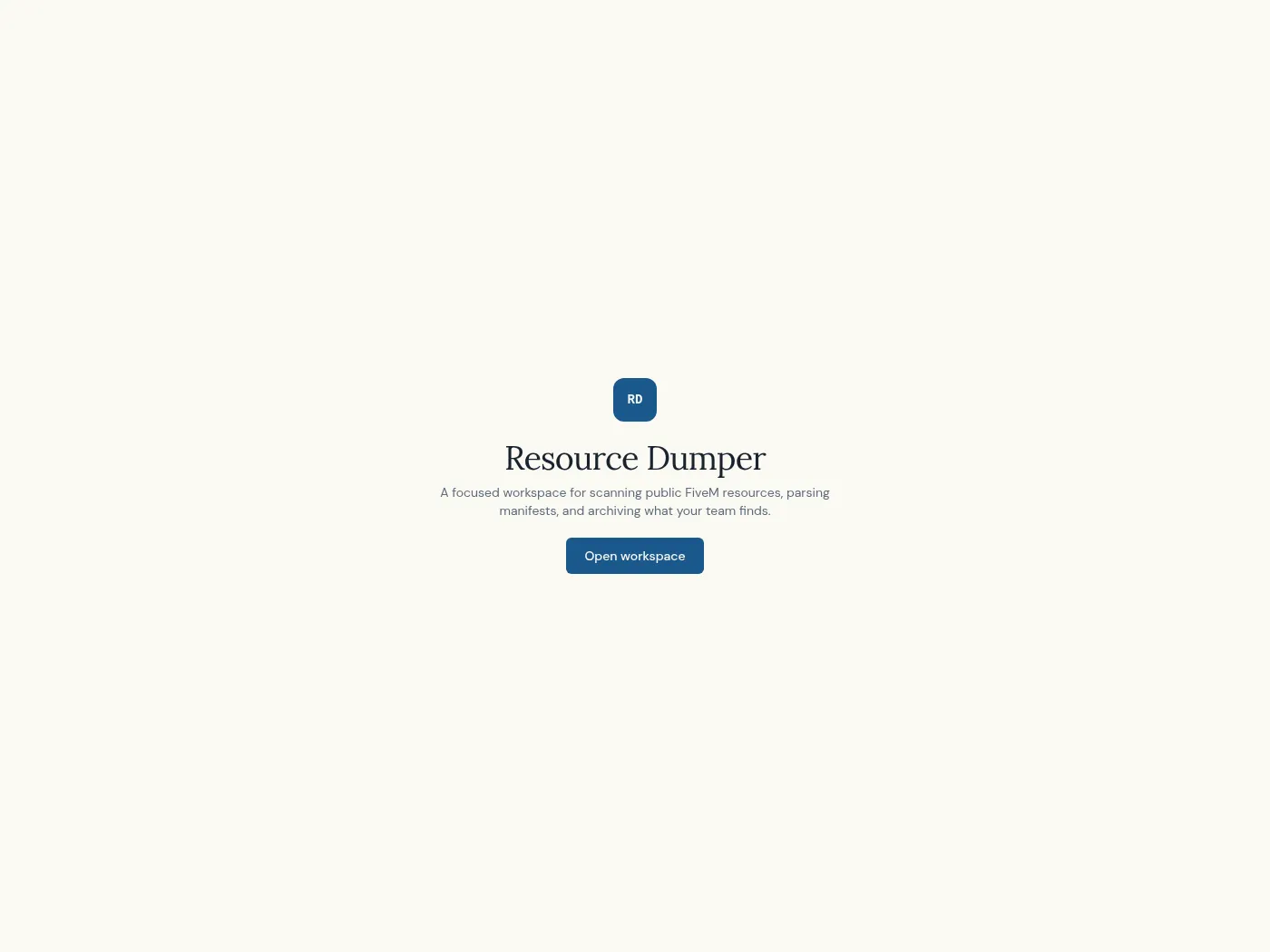 FiveM Resource Dumper