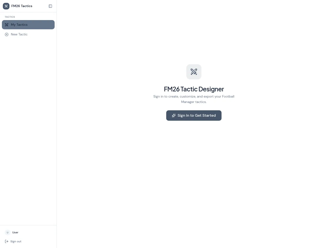 FM26 Tactic Designer
