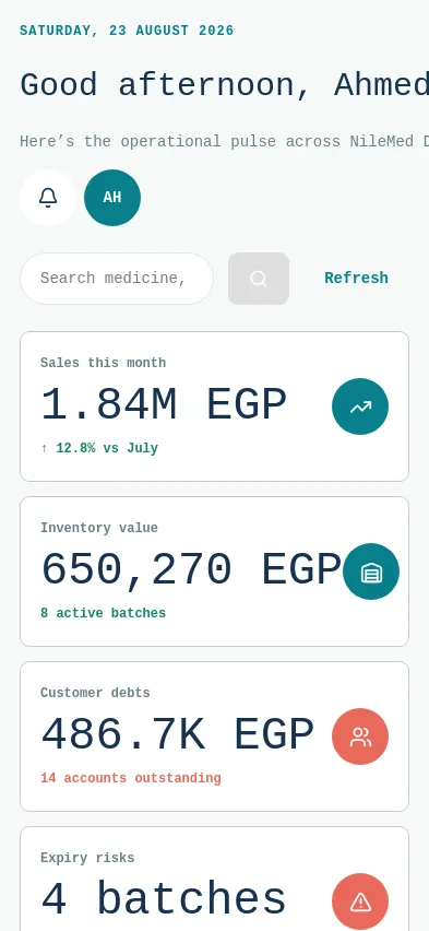 PharmaWarehouse ERP SaaS