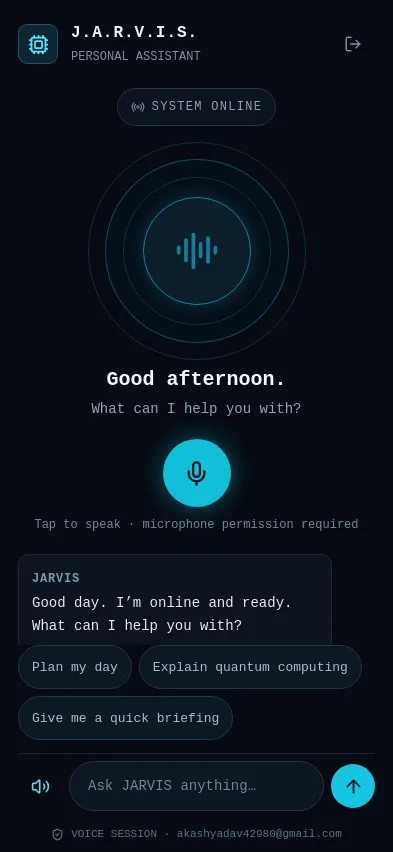 Jarvis Voice Assistant