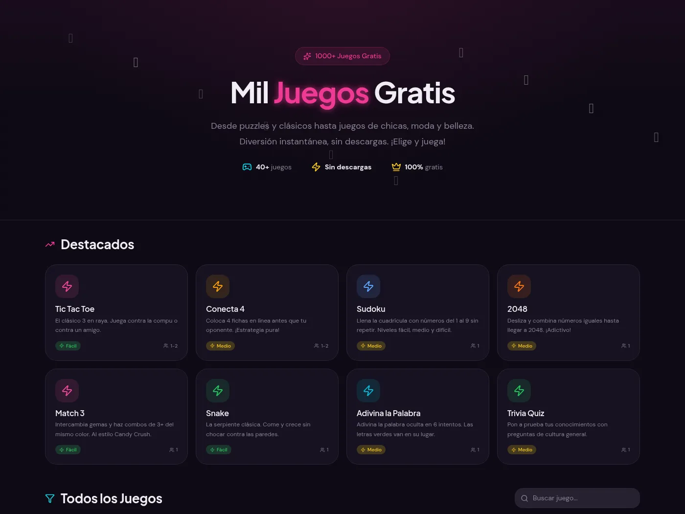 Mil Juegos Gratis