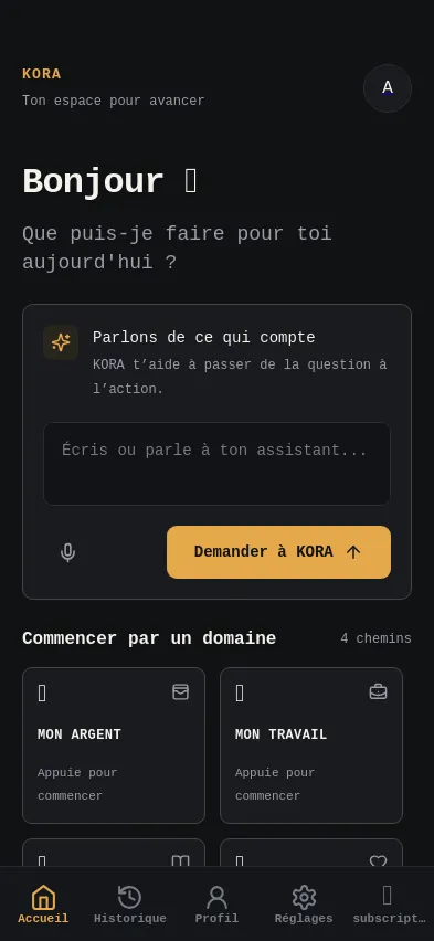 KORA AI Assistant