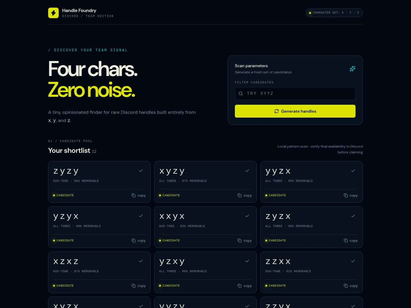 Discord Handle Finder