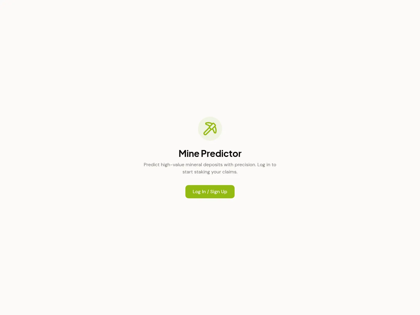 Mine Predictor