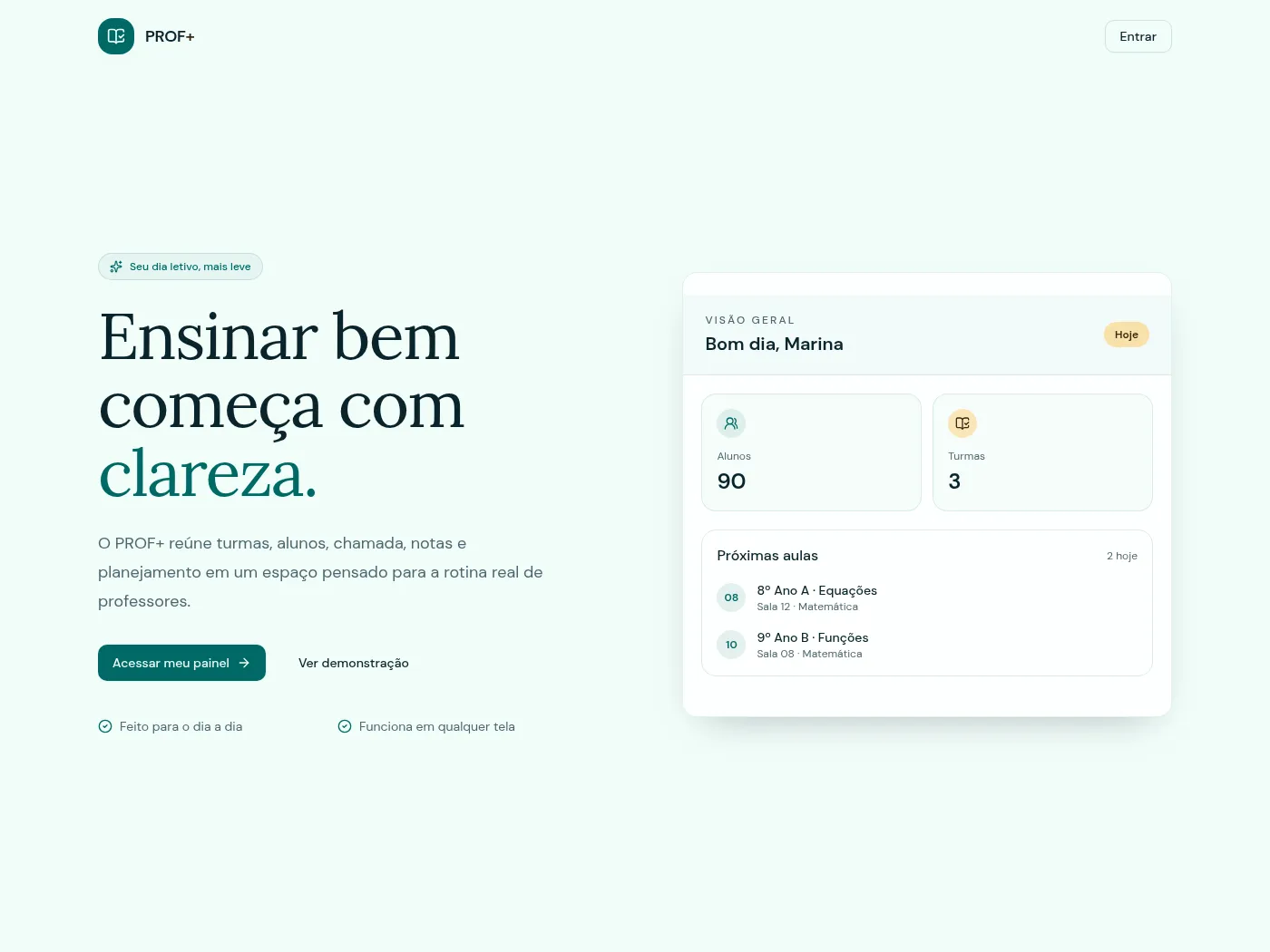 PROF+ Teacher Suite