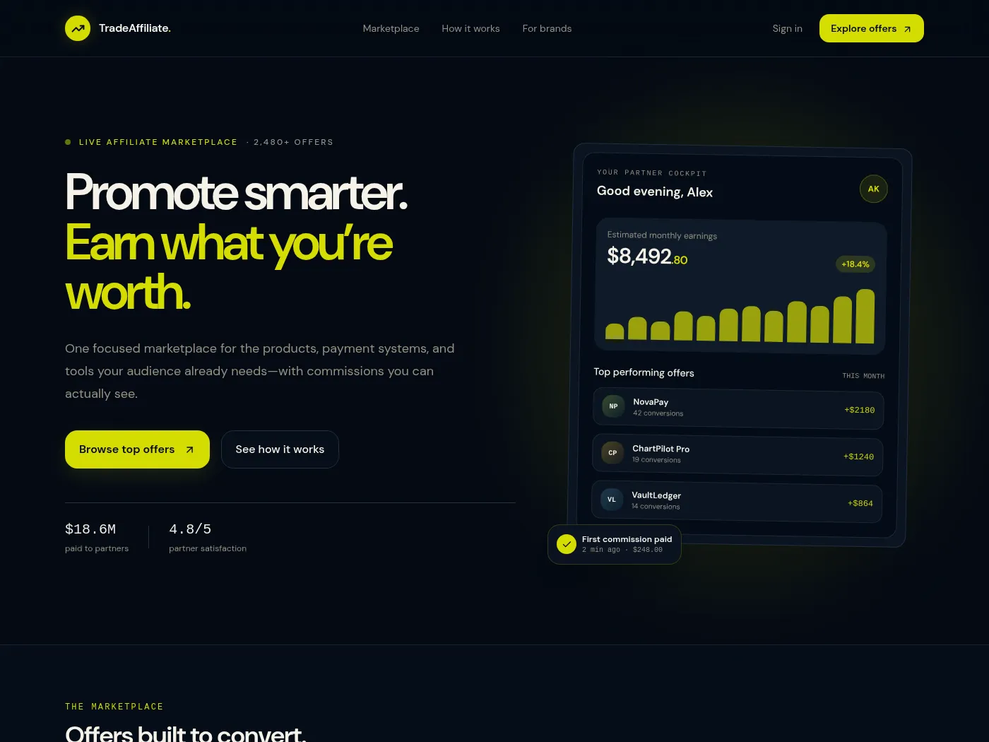 TradeAffiliate Hub