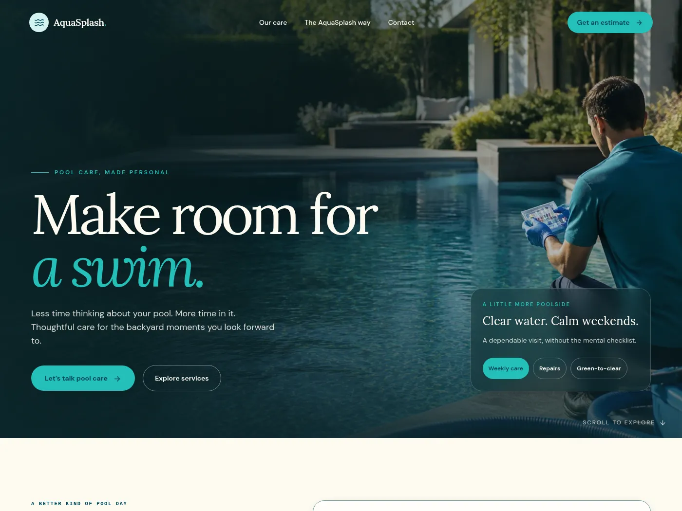 AquaSplash Pool Service