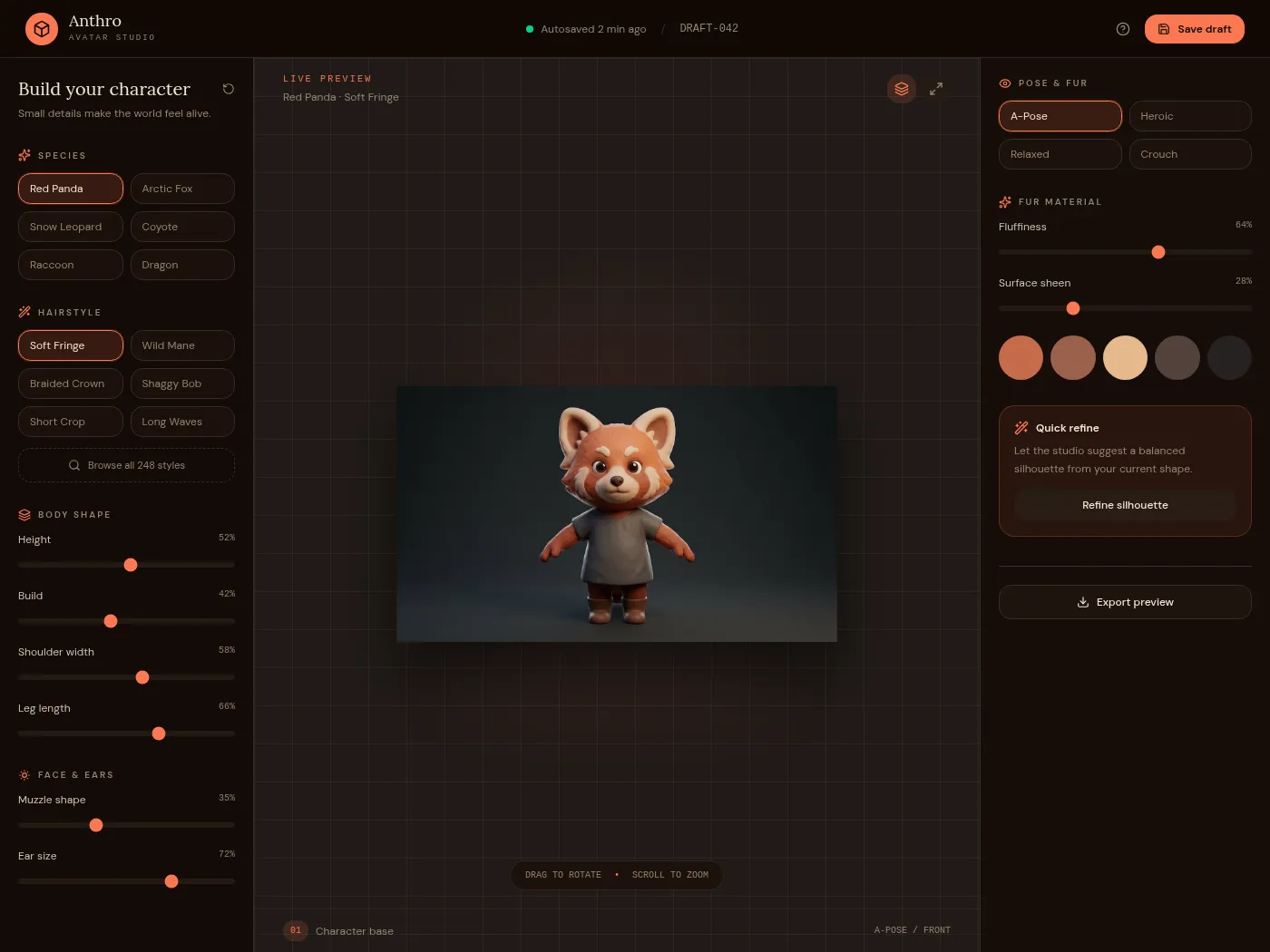 Anthro Avatar Studio