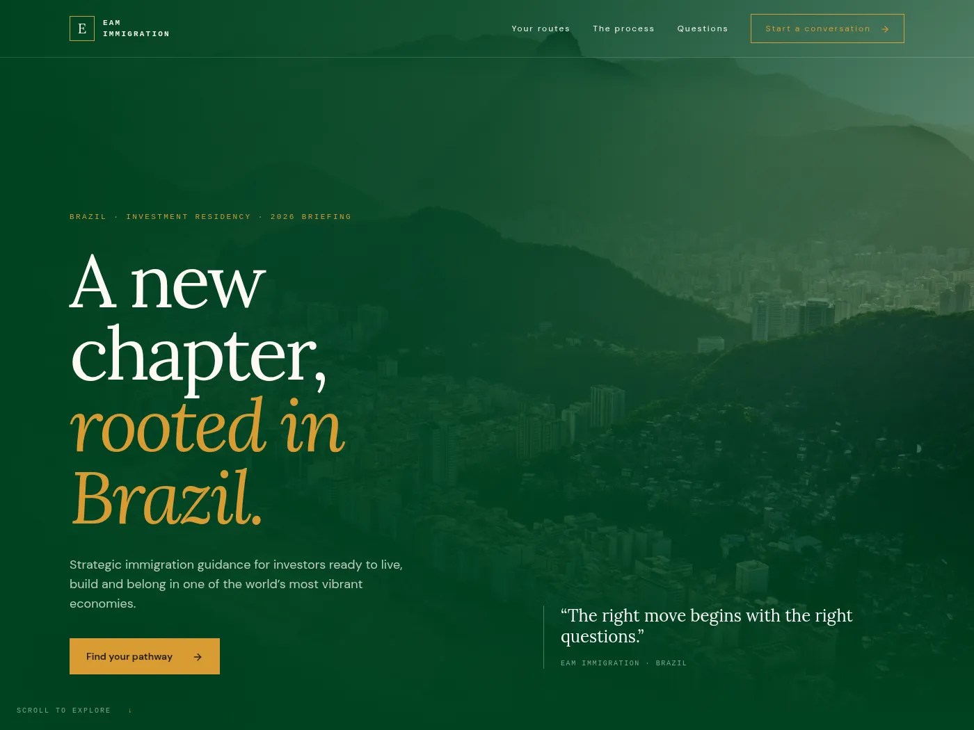 Brazil Golden Visa Hub
