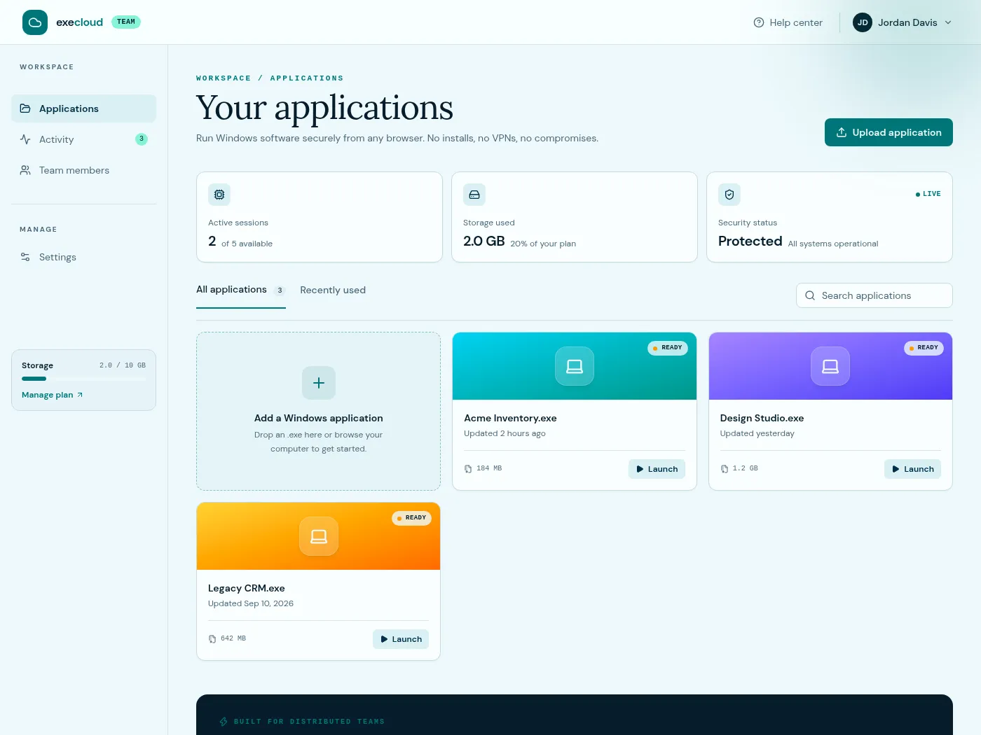 ExeCloud Remote