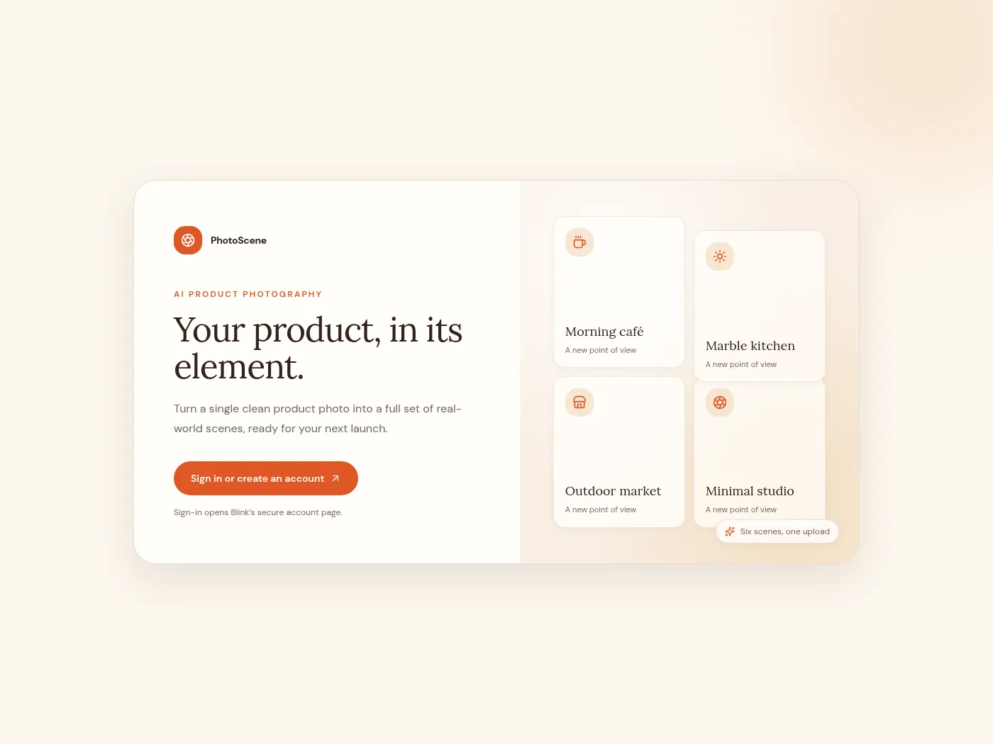 PhotoScene AI Studio