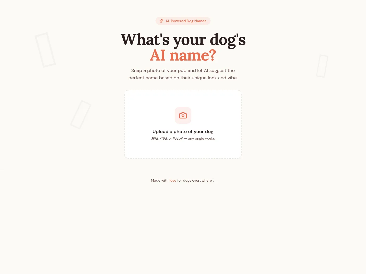 Dog Name AI