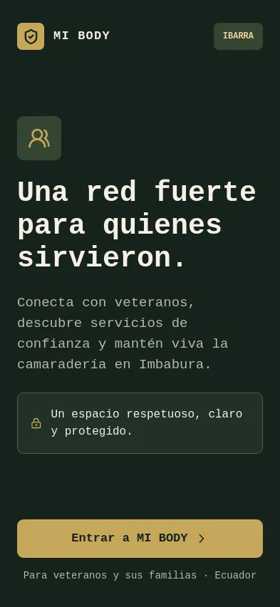 MI BODY Veterans App