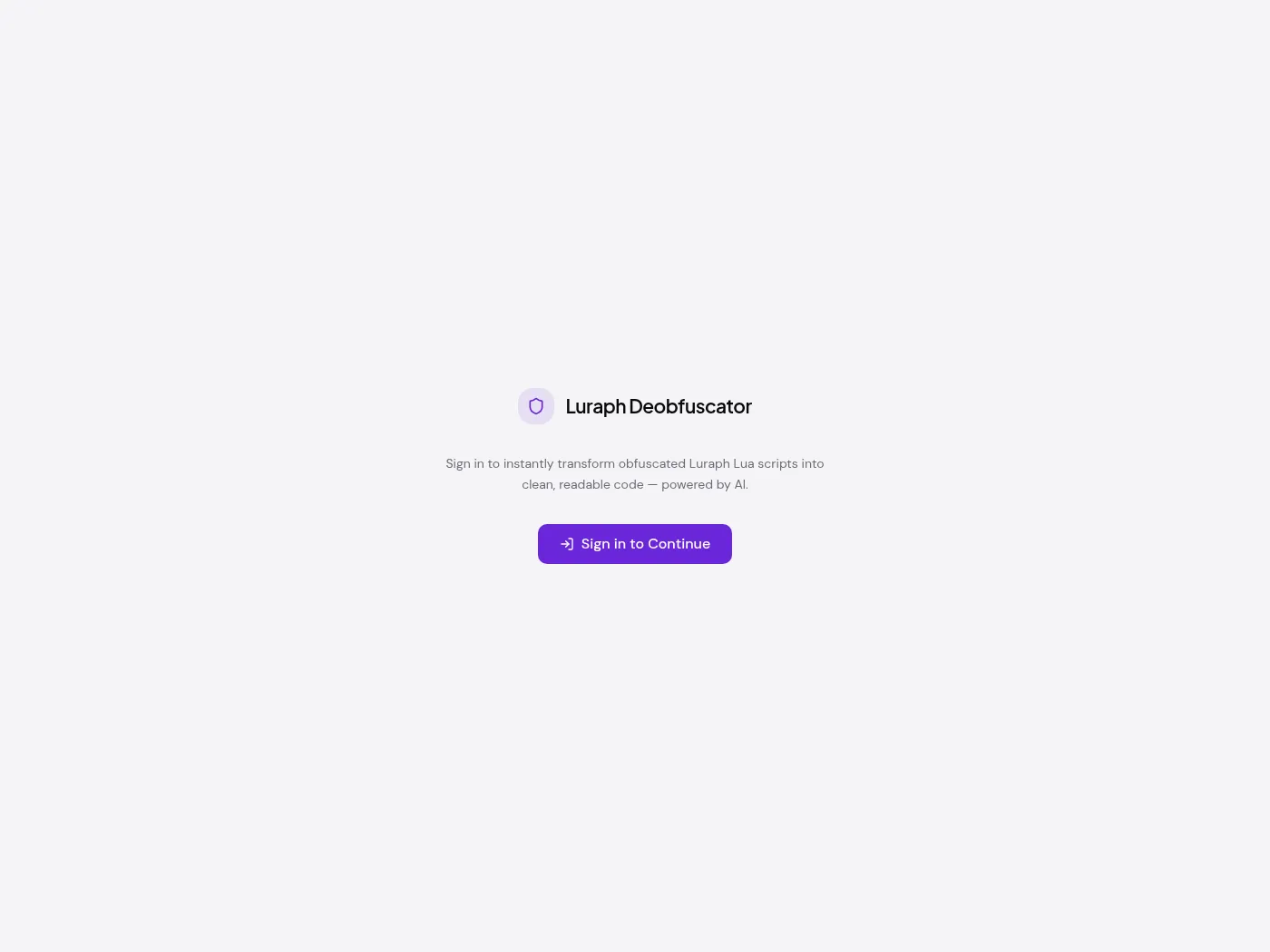 Luraph Deobfuscator