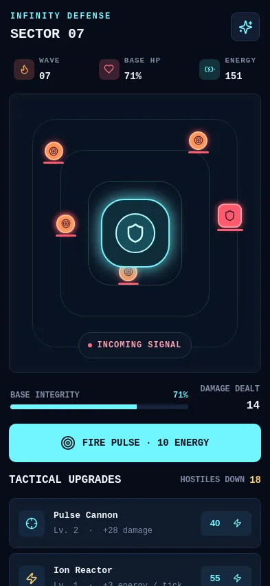 Infinity Base Defense