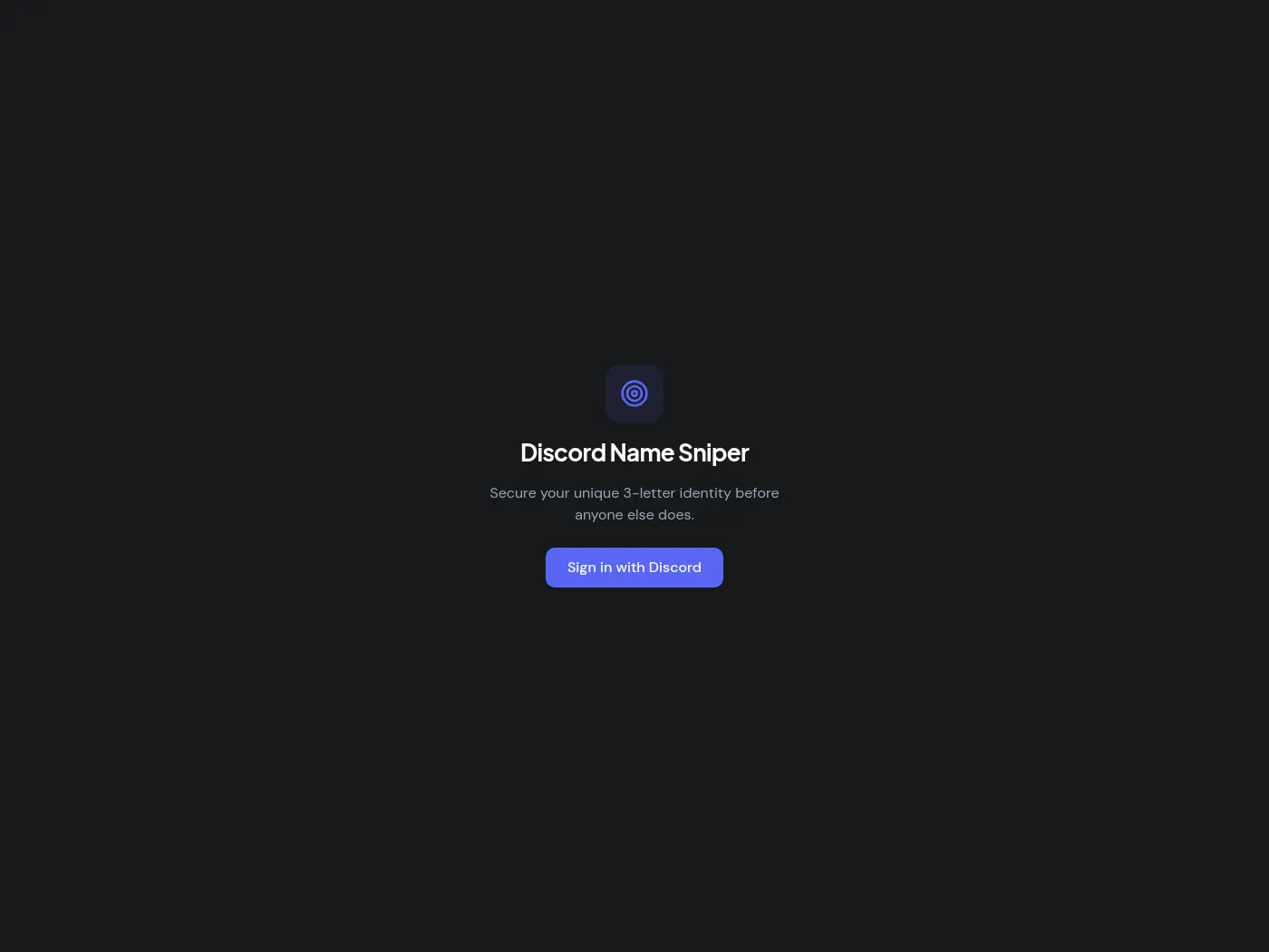Discord Name Sniper