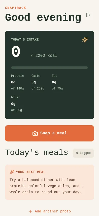 SnapTrack Nutrition