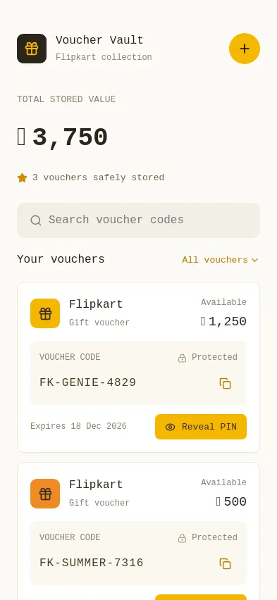 GiftVoucher Genie