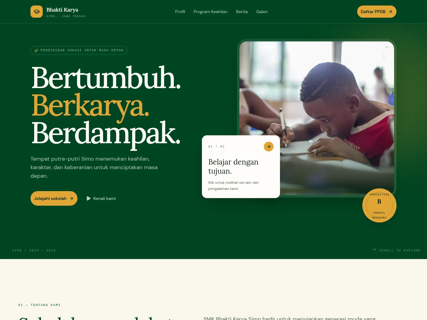SMK Bhakti Karya Portal