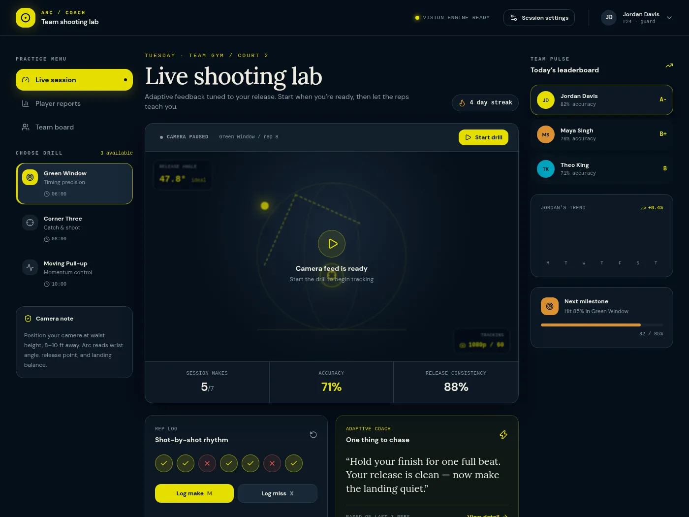 AI NBA 2K27 Shooting Coach
