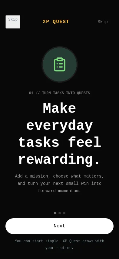 XP Life To-Do