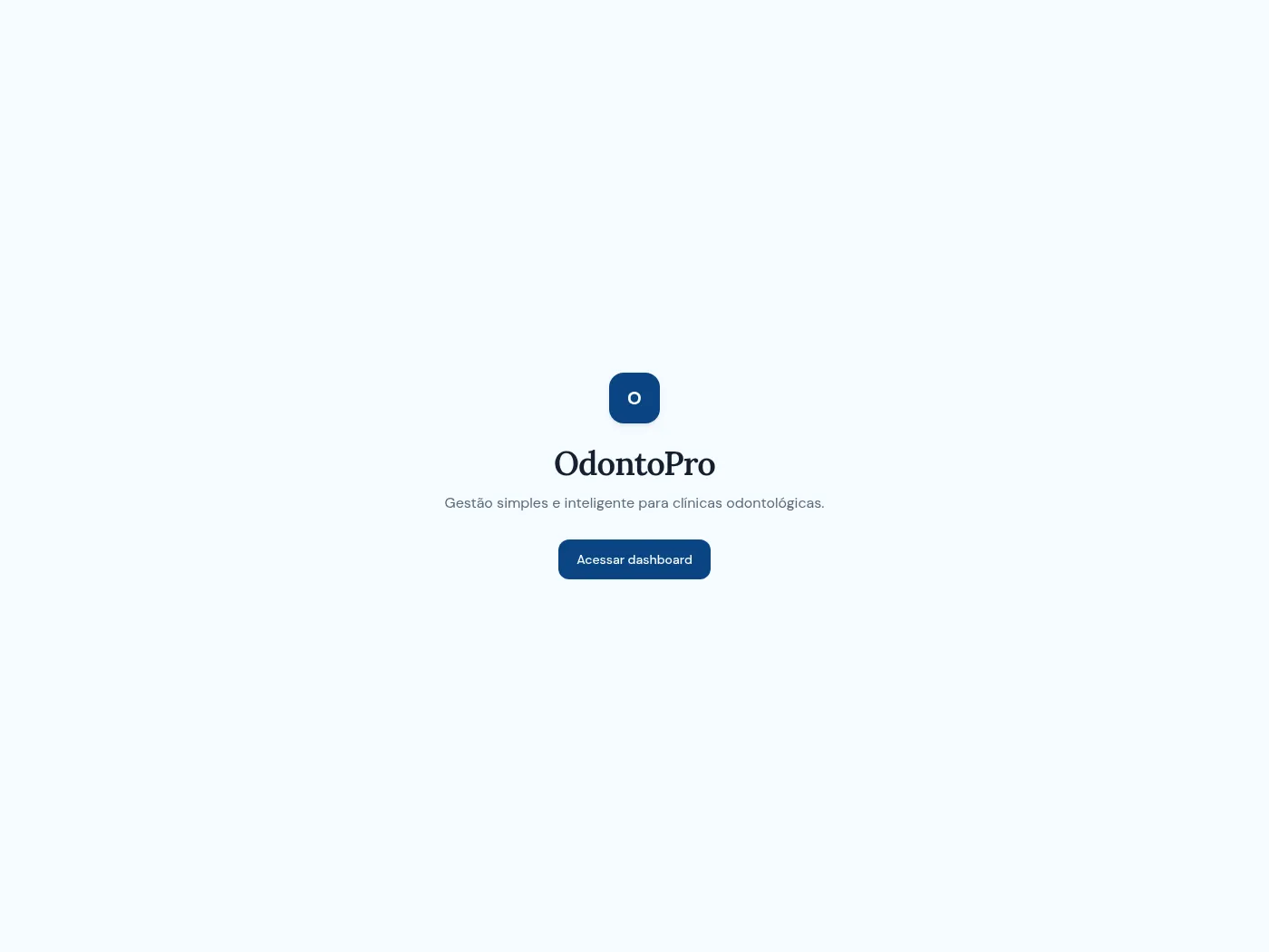 OdontoPro Clinic Manager