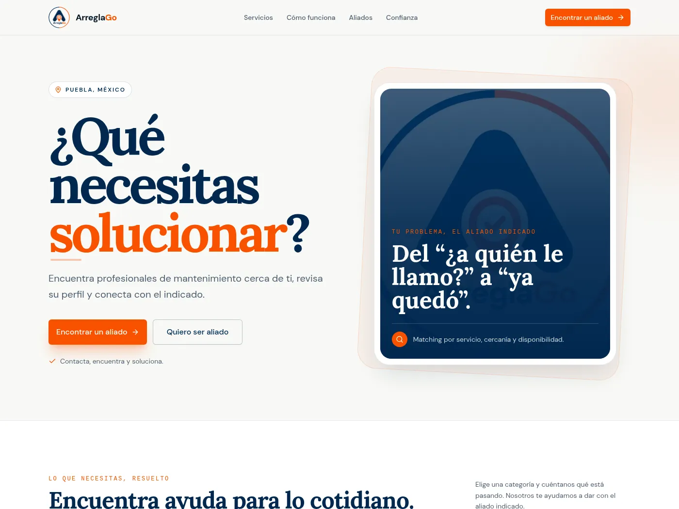ArreglaGo Marketplace Web